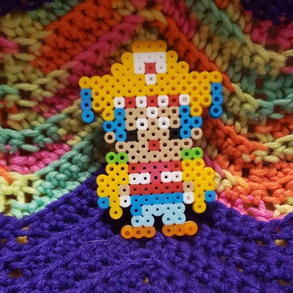Other | One Piece Bugi Colorful Beaded Character Art Anime | Poshmark
